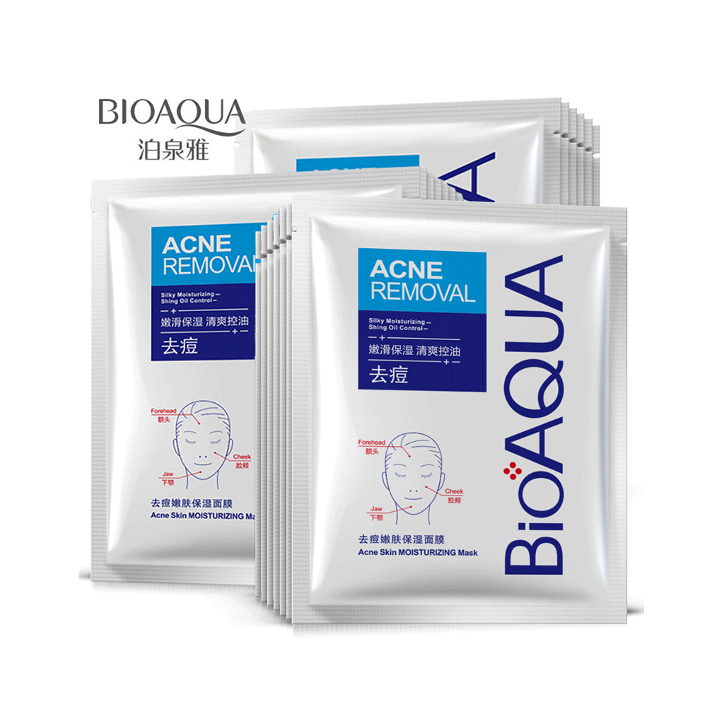 Bioaqua Pure Skin Acne & Rejuvenation Moisturizing Mask – Nuvari