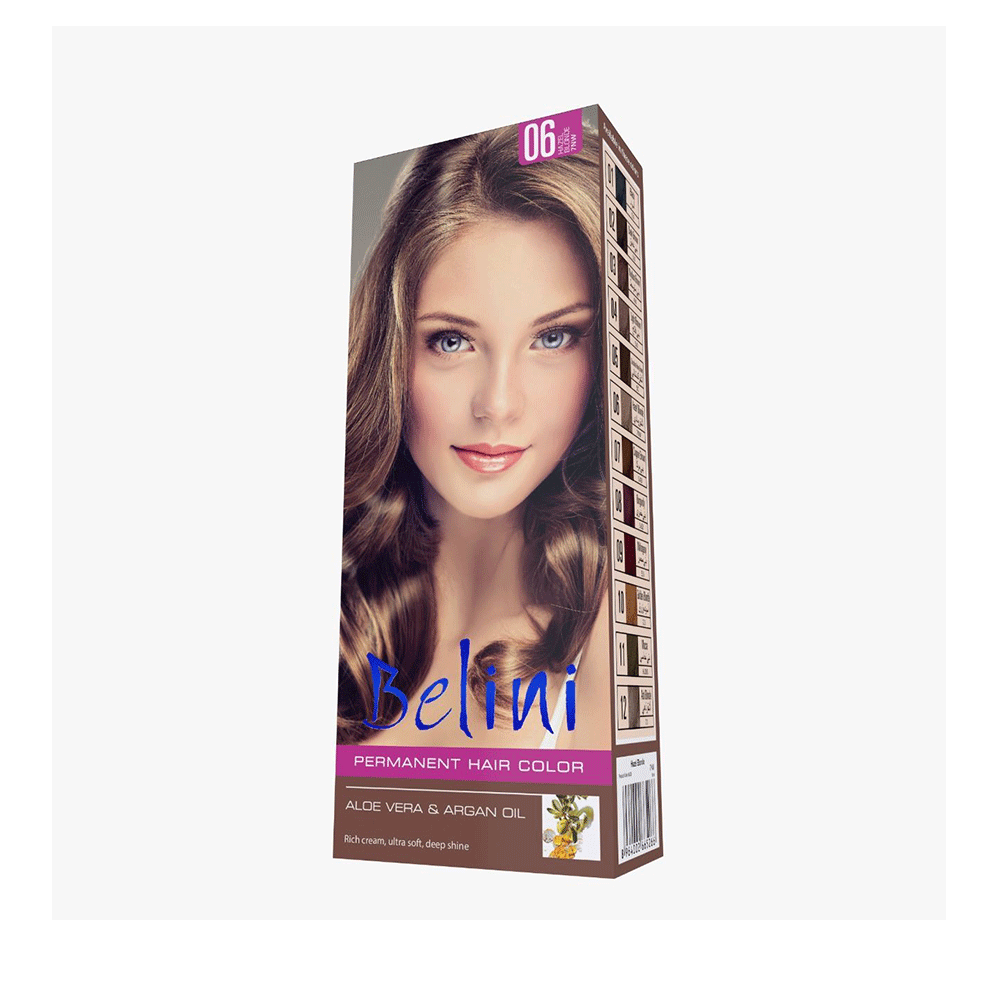 Belini Permanent Hair Color (06-Hazel Blonde 7NW) – Nuvari
