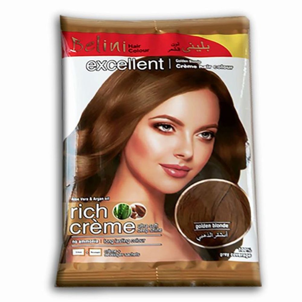 Belini Excellent Hair Colour Sachet (Golden Blonde) – Nuvari