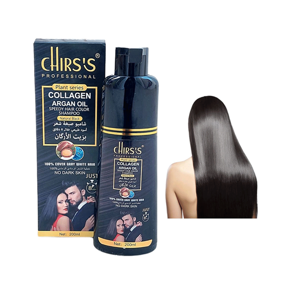 Chirs`s Hair Color Shampoo (Black) – Nuvari