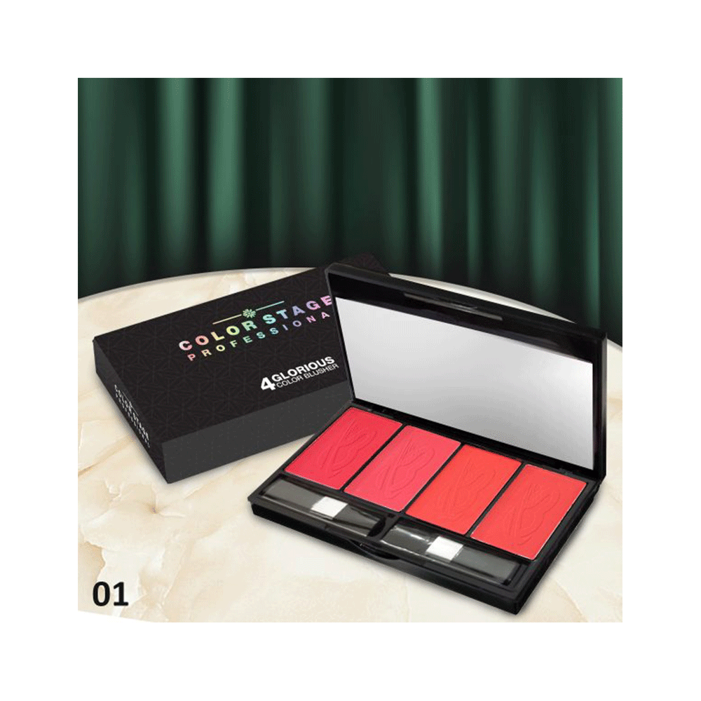 Color Stage 4 Glorious Color Blusher (Shade-01) – Nuvari