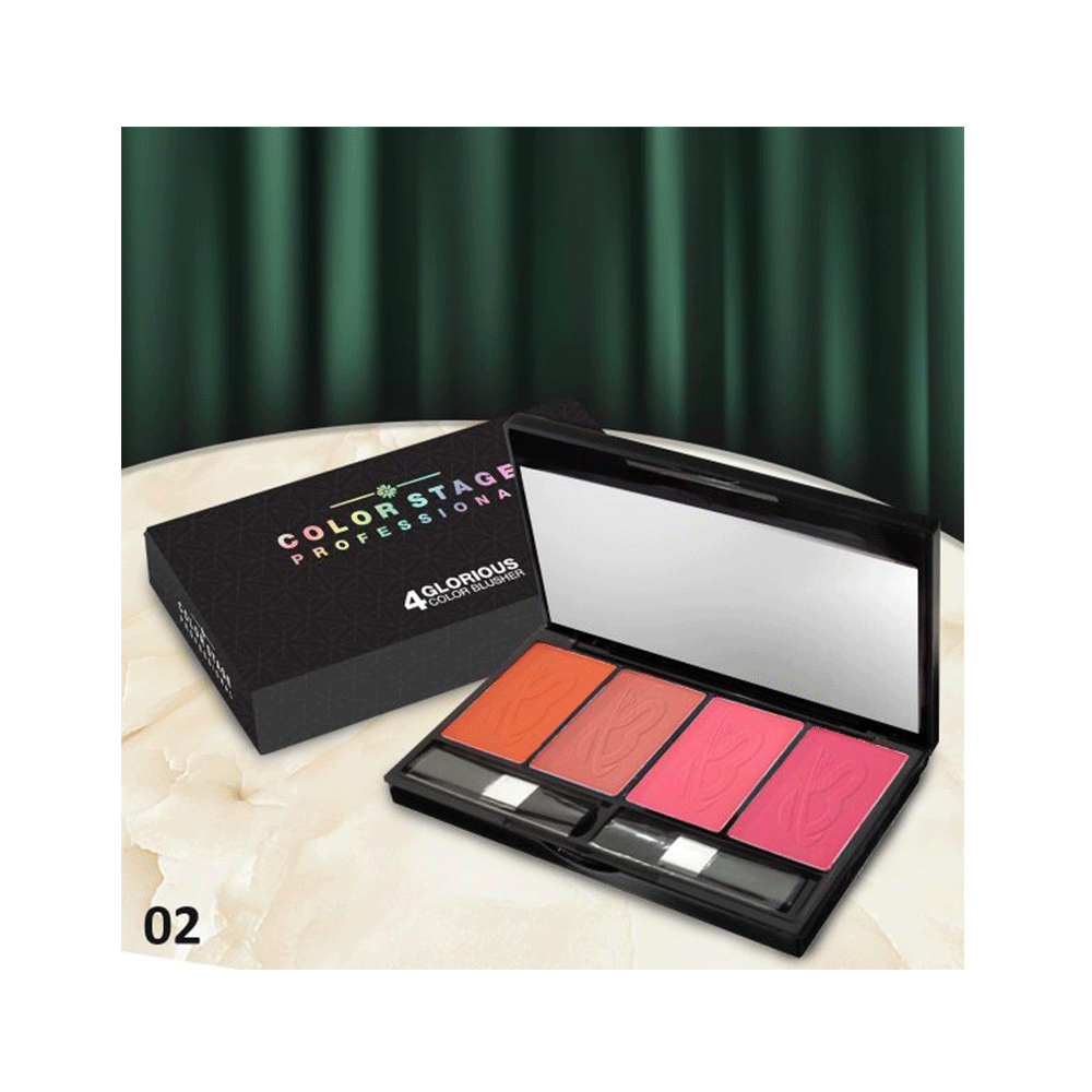 Color Stage 4 Glorious Color Blusher (Shade-02) – Nuvari