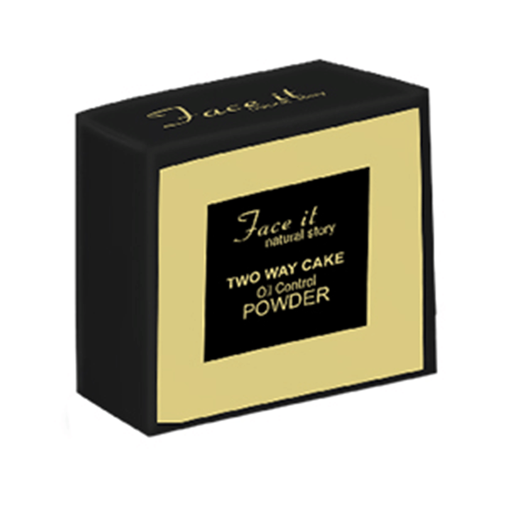 Face it Natural Story Two Way Cake Face Powder (Shade-02) – Nuvari