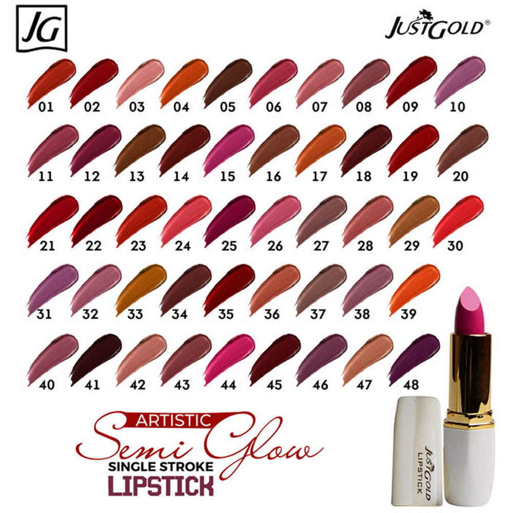 Just Gold Semi Glow Lipstick (Shade no 20) – Nuvari