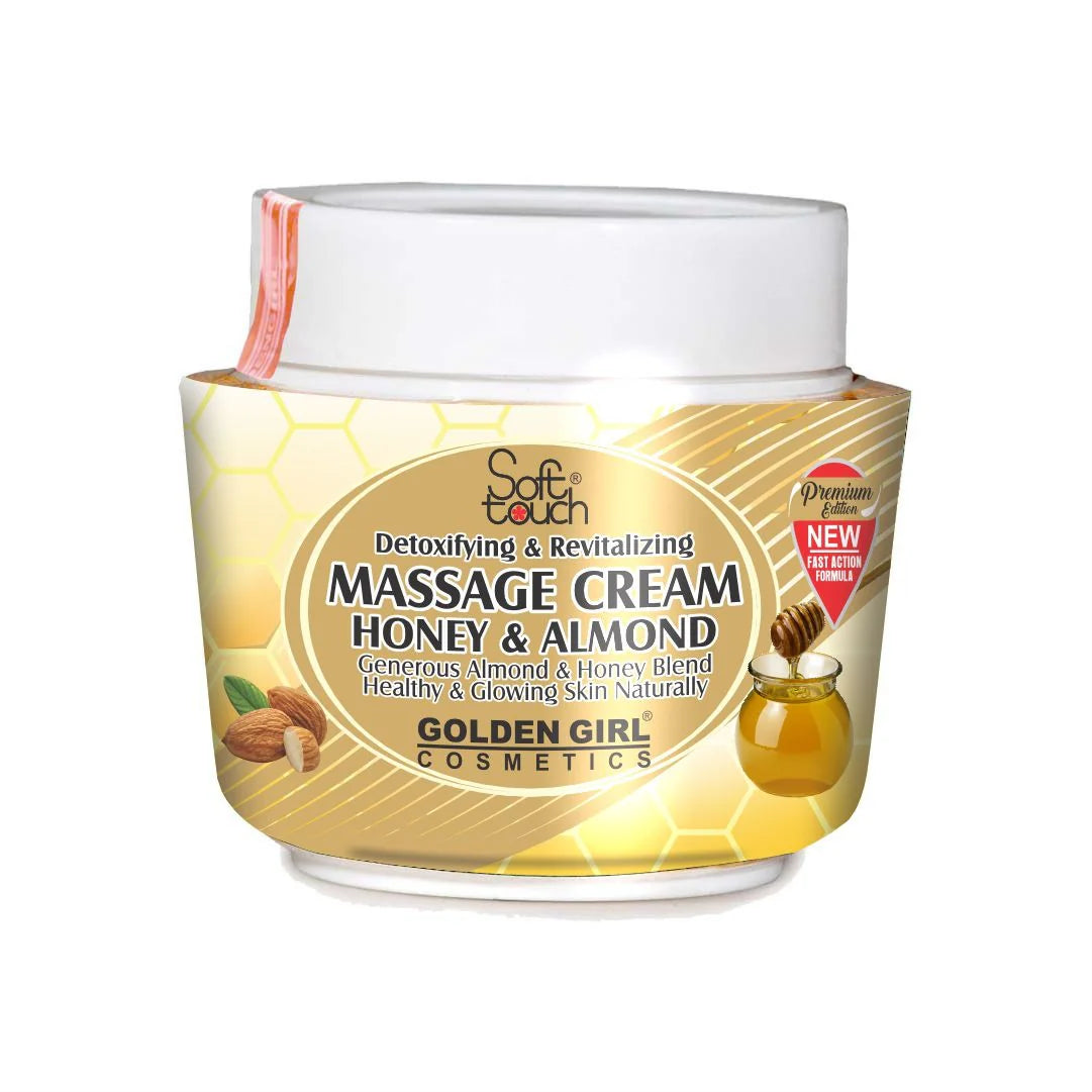 Soft Touch Massage Cream Almond & Honey 75g – Nuvari