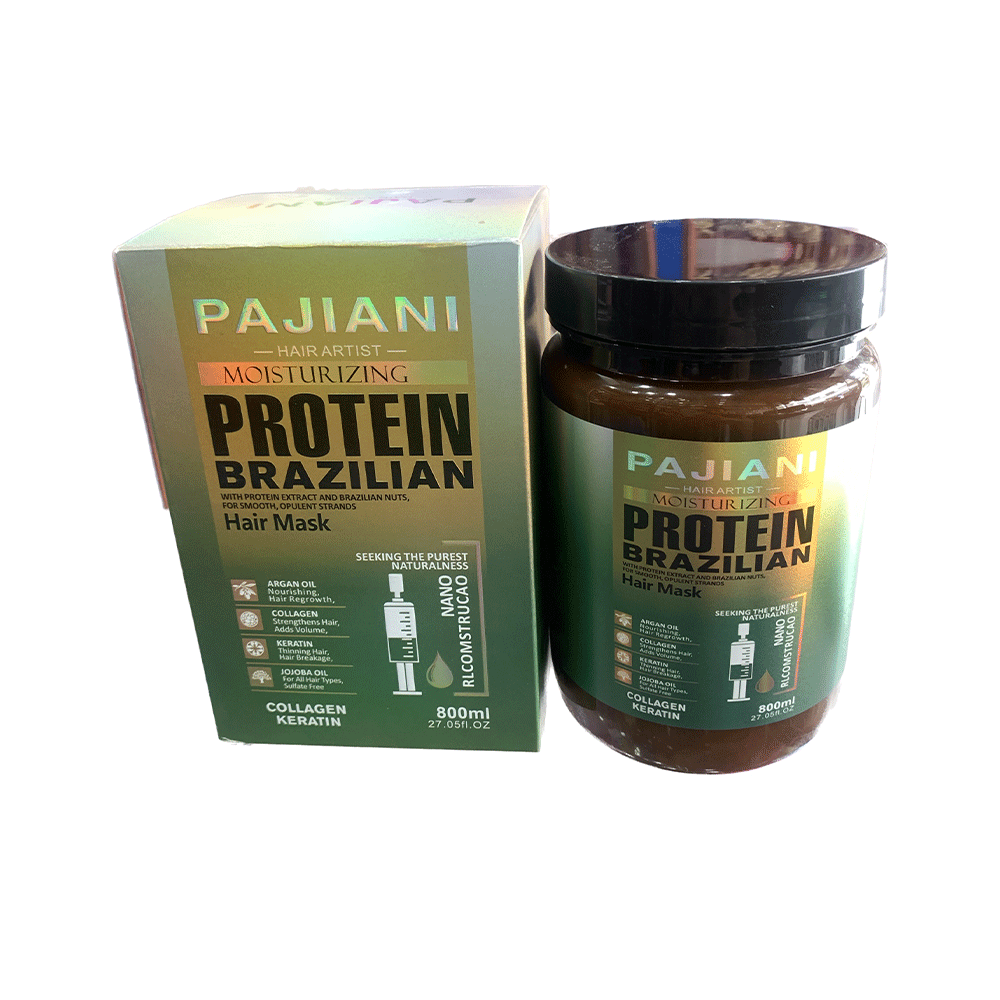 Pajiani Moisturizing Protein Brazilian Hair Mask 800ML – Nuvari