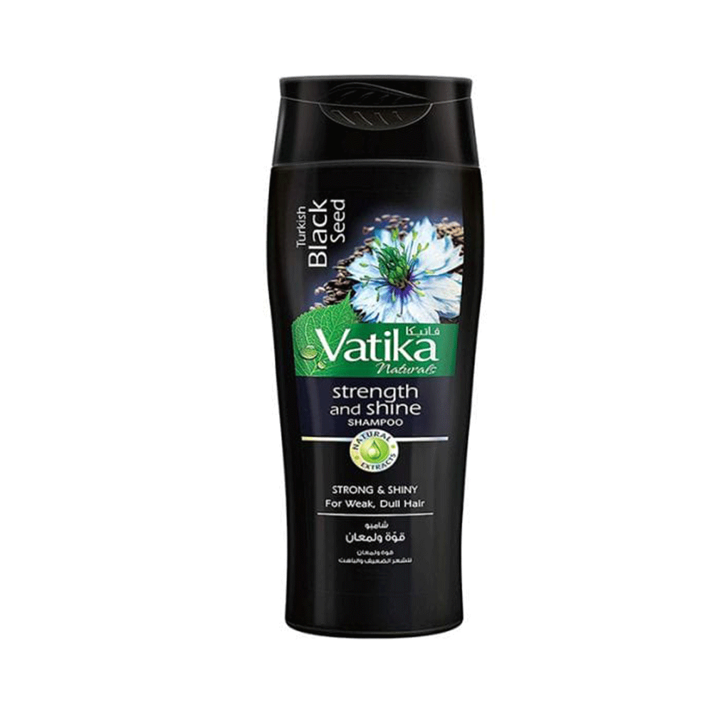 Vatika Strenght & Shine Shampoo (Turkish Black Seed) – Nuvari