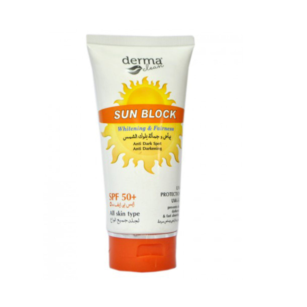 Derma Clean Sun Block 3D Whitening & Fairness – Nuvari